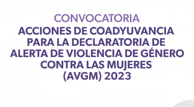 MUJER | CONVOCATORIA